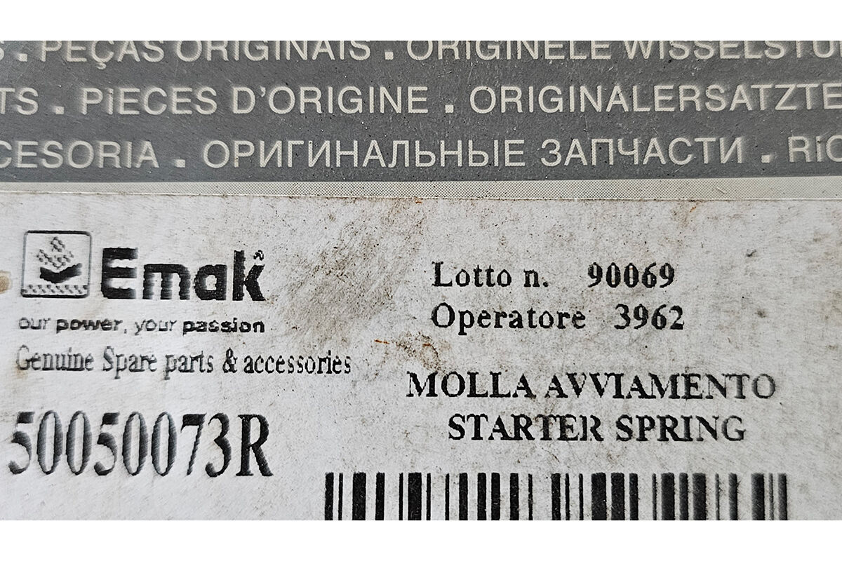 Oleo Mac Genuine GS35, 937, 947, 941CX & 952 Starter Spring | All About Mowers and Chainsaws