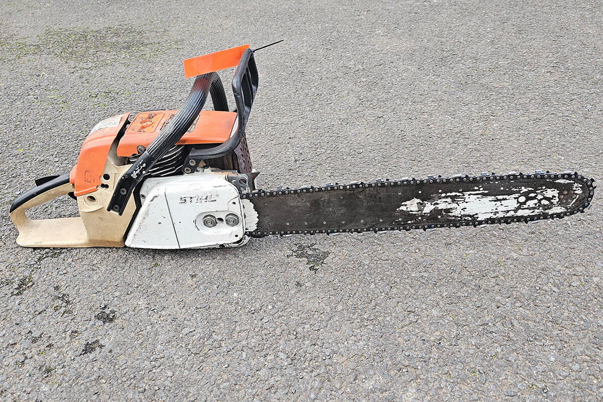 Second Hand Stihl 038 Petrol Chainsaw | All About Mowers and Chainsaws